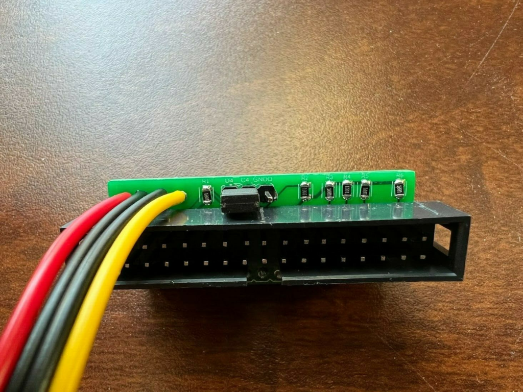 34-pin floppy disk adapter for IBM PS/1 and PS/2 - ZZXIO